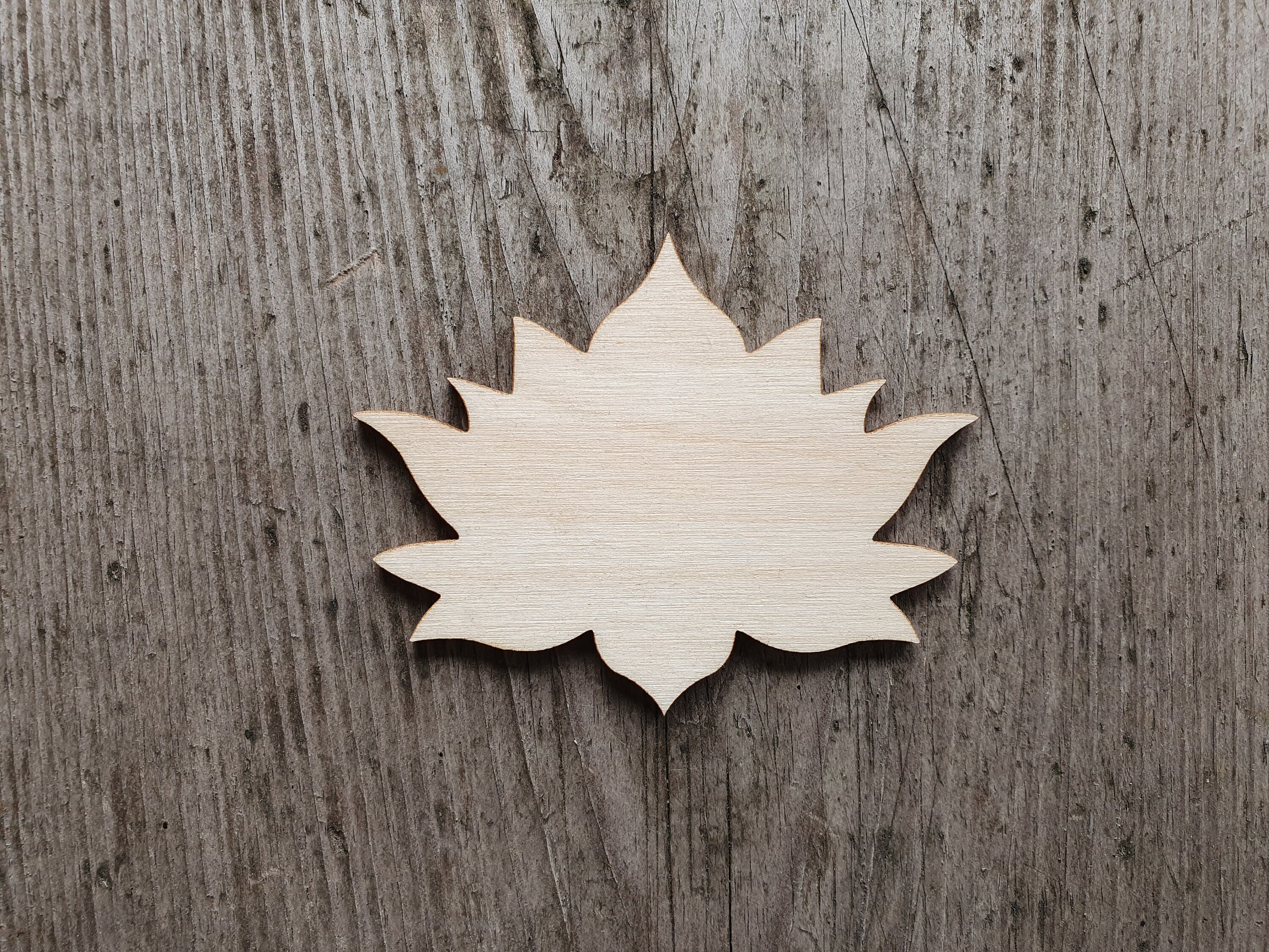 Lotus Flower Shape 3 20 Lotus Flower Cut Out | Etsy