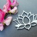 Acrylic Lotus Shape, 2 20, CHOOSE COLOR, Acrylic Cutout Shapes for ...