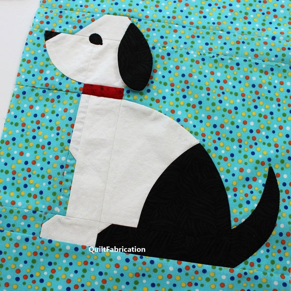 Dog Quilt Block Pattern - Etsy