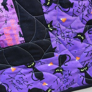 Halloween Fright Night Quilt Pattern: Easy Strip Quilt (PDF Download ...