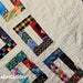 Slots Quilt, Charm Square, Scrap Quilt Pattern, Modern, Easy Beginner ...