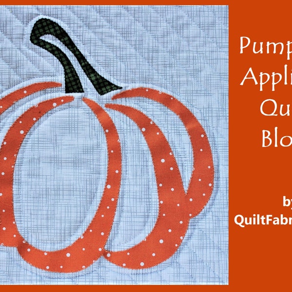 Pumpkin Applique - Etsy
