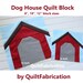 Dog House Quilt Block, Multi Size Pattern, Easy Beginner, PDF Download ...
