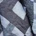 Monochrome Quilt Pattern: Easy Modern Design, Multi-size (PDF Pattern ...