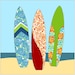 Surfboards in the Sand, Includes FREE Bonus Summer Fun Surfboard ...