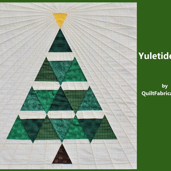 Yuletide Quilt Pattern - Etsy