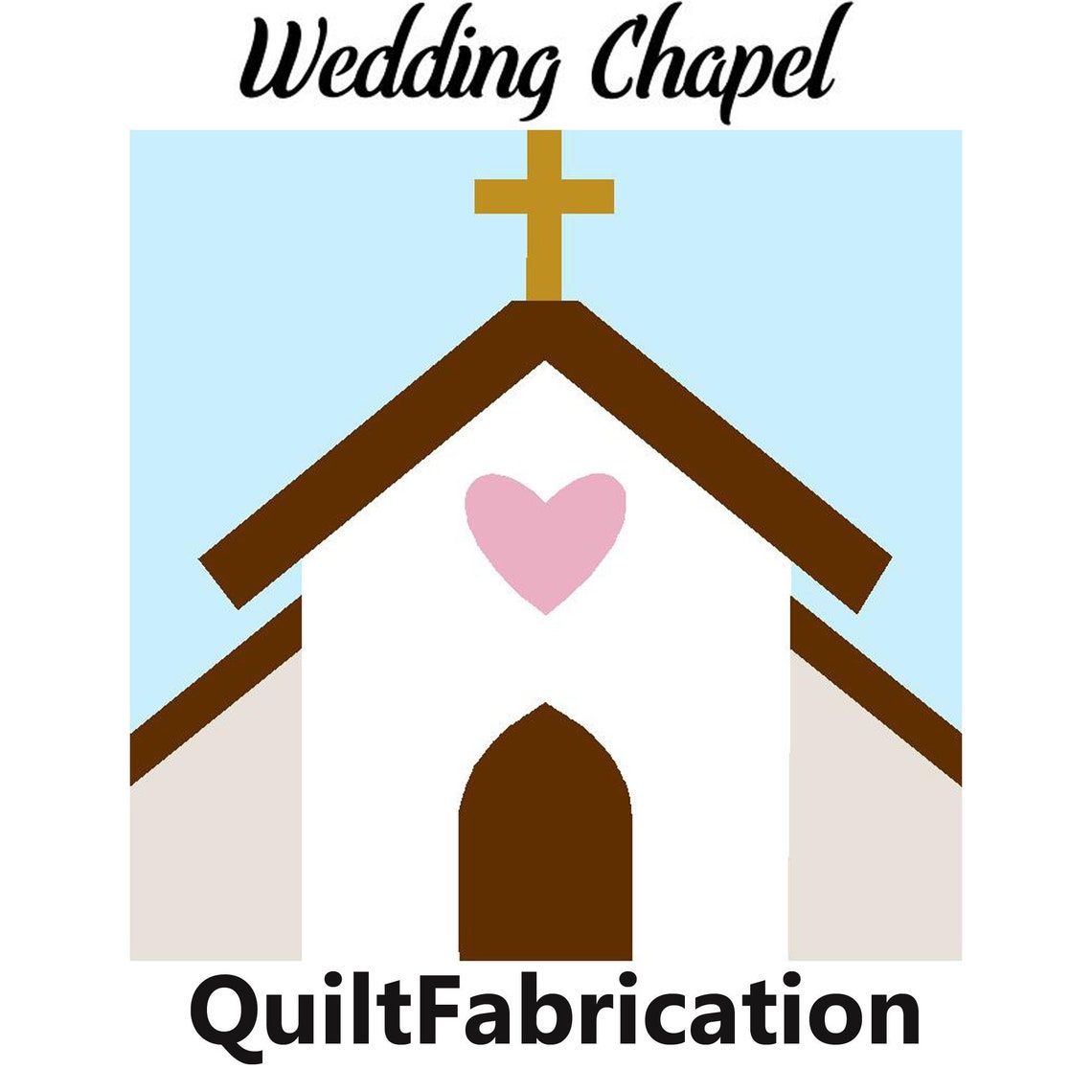 Wedding Chapel Quilt Block, Intermediate Skill Level, Paper Piecing ...