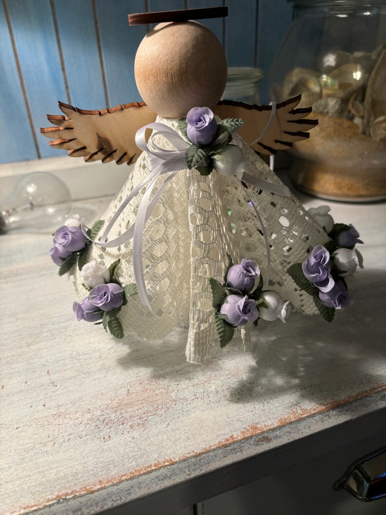 Doily Lace Angel - Etsy