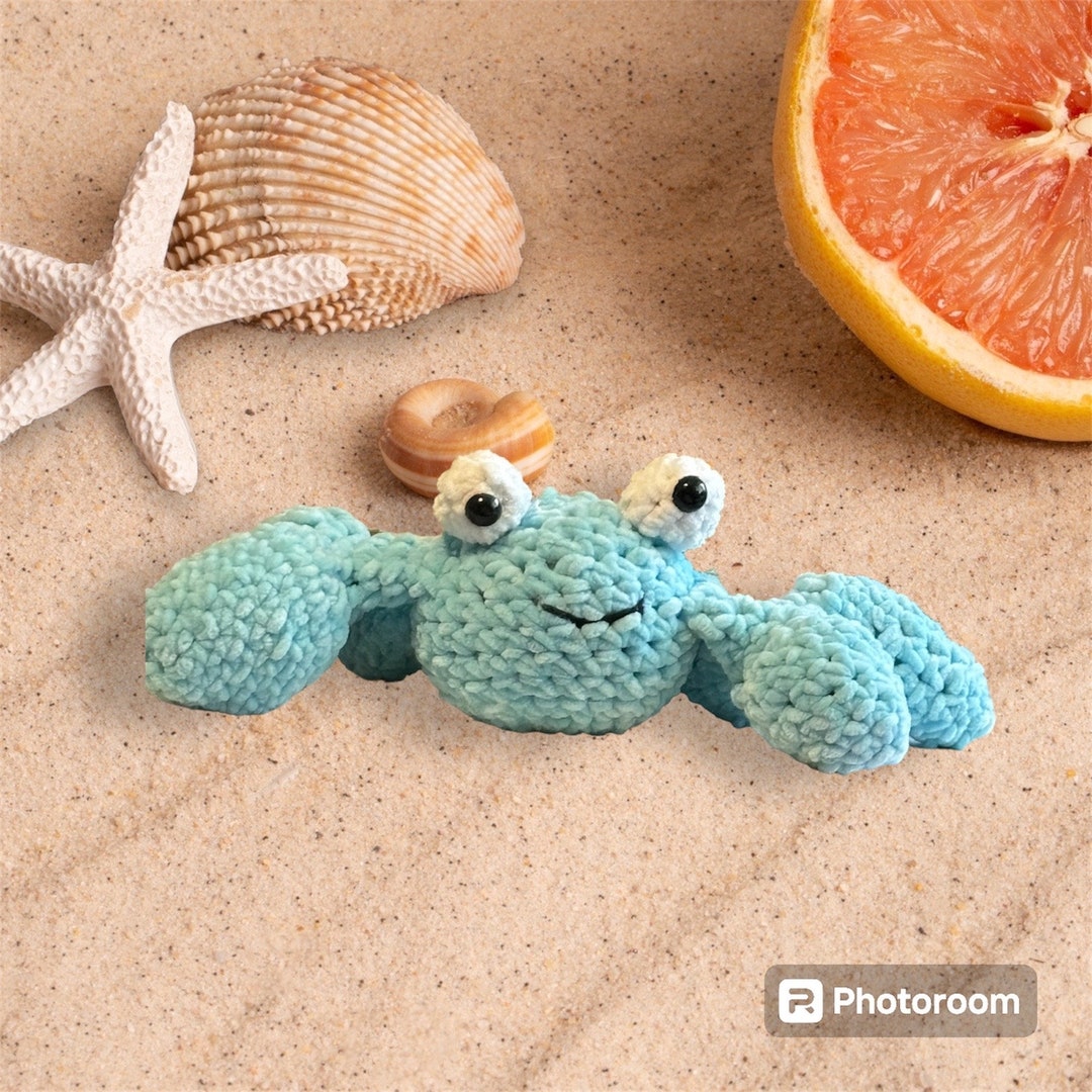 Blue Crab Plushie - Etsy