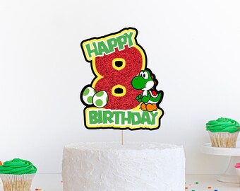 Yoshi Cake Topper - Etsy
