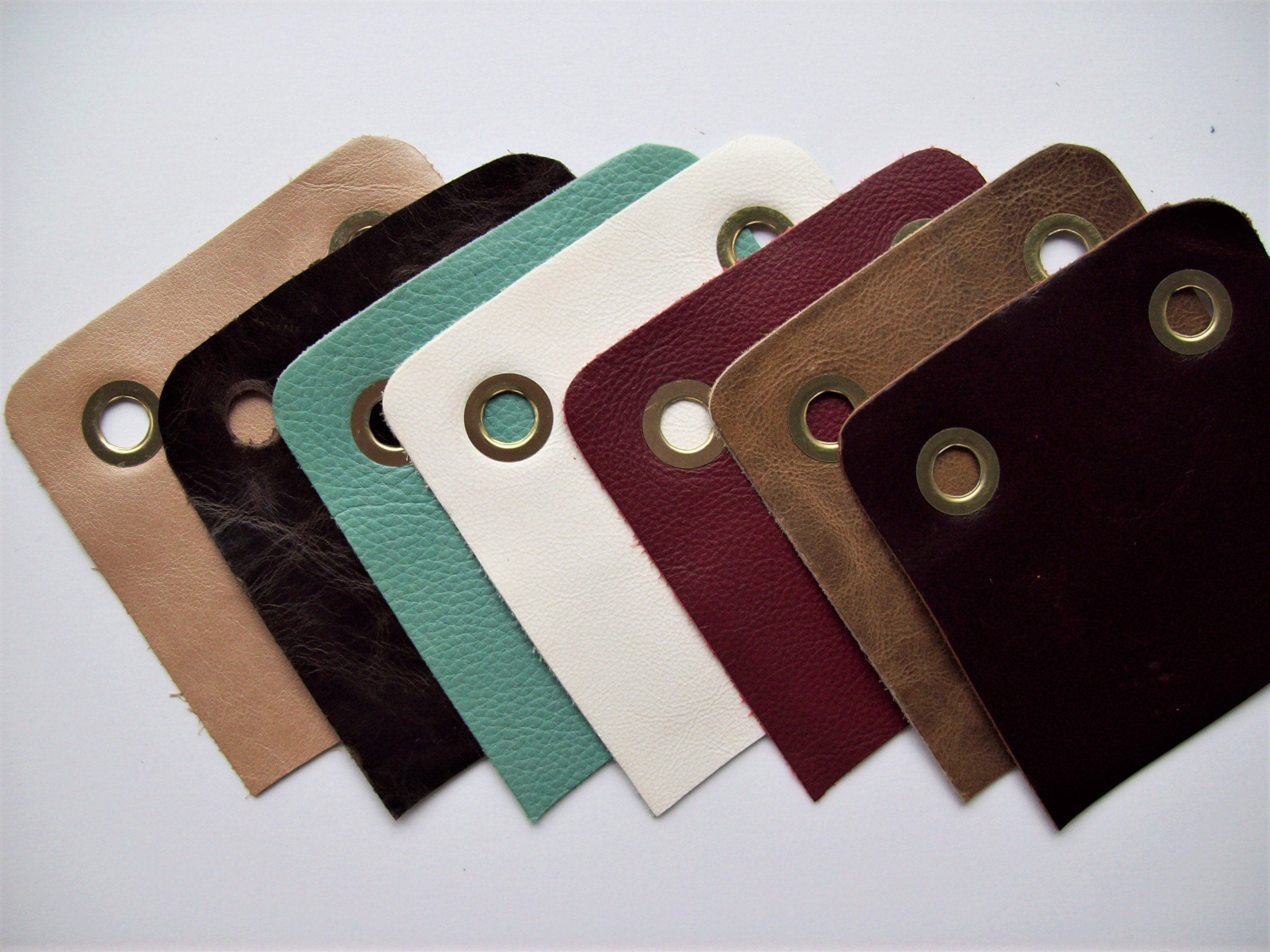 Leather Samples 13pk 5x5 - Etsy