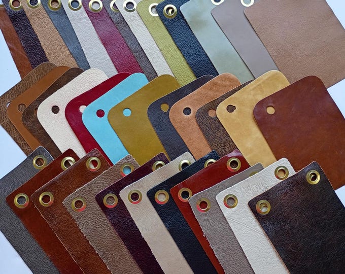 Leather Samples 38pk 5x7 - Etsy