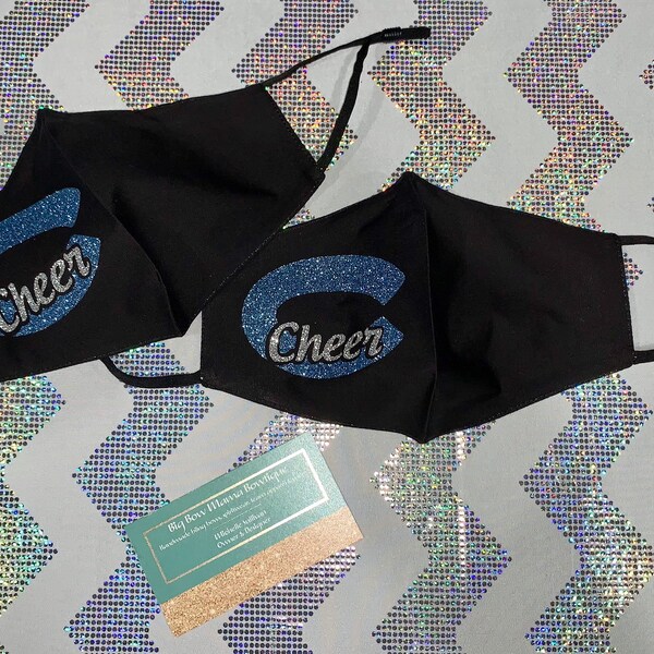 Cheer Face Masks - Etsy