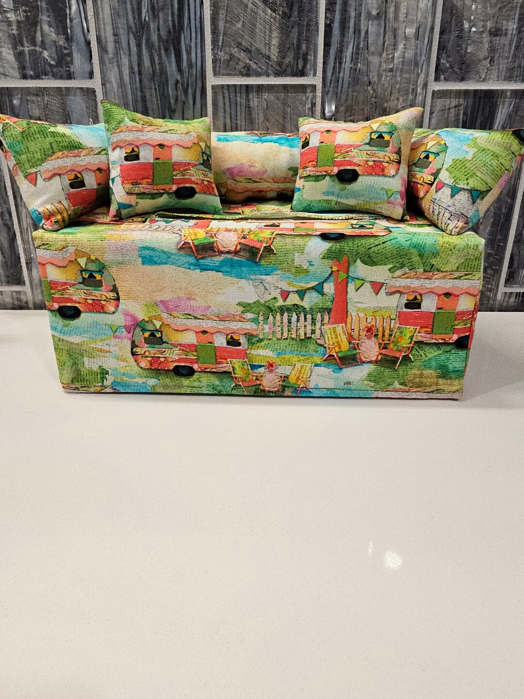 Hand-made Motor Home/camping Couch/sofa Tissue Box Cover (tissue Box ...