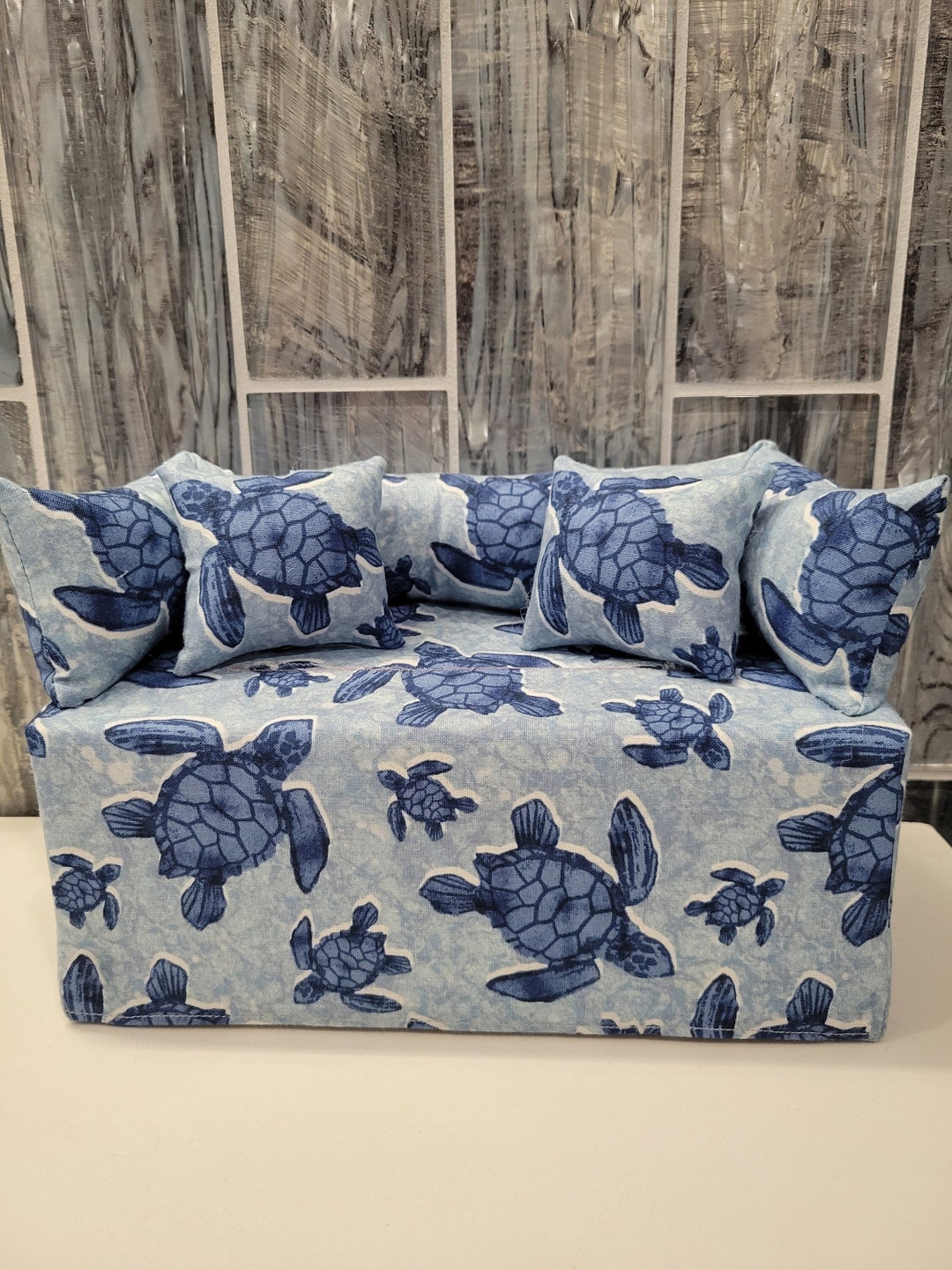 Handmade Sea Turtle Couch/sofa Tissue Box Cover - Etsy