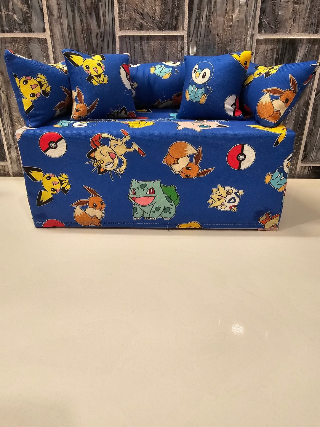 Handmade Pokemon Couch/sofa Tissue Box Cover - Etsy