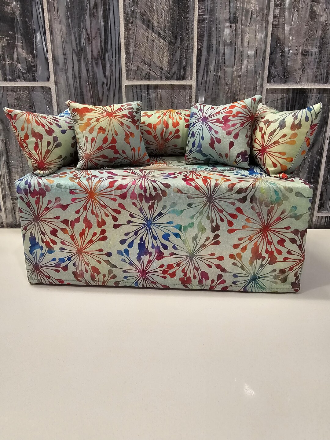 Hand-made Color Burst Pattern Couch/sofa Tissue Box Cover (tissue Box ...