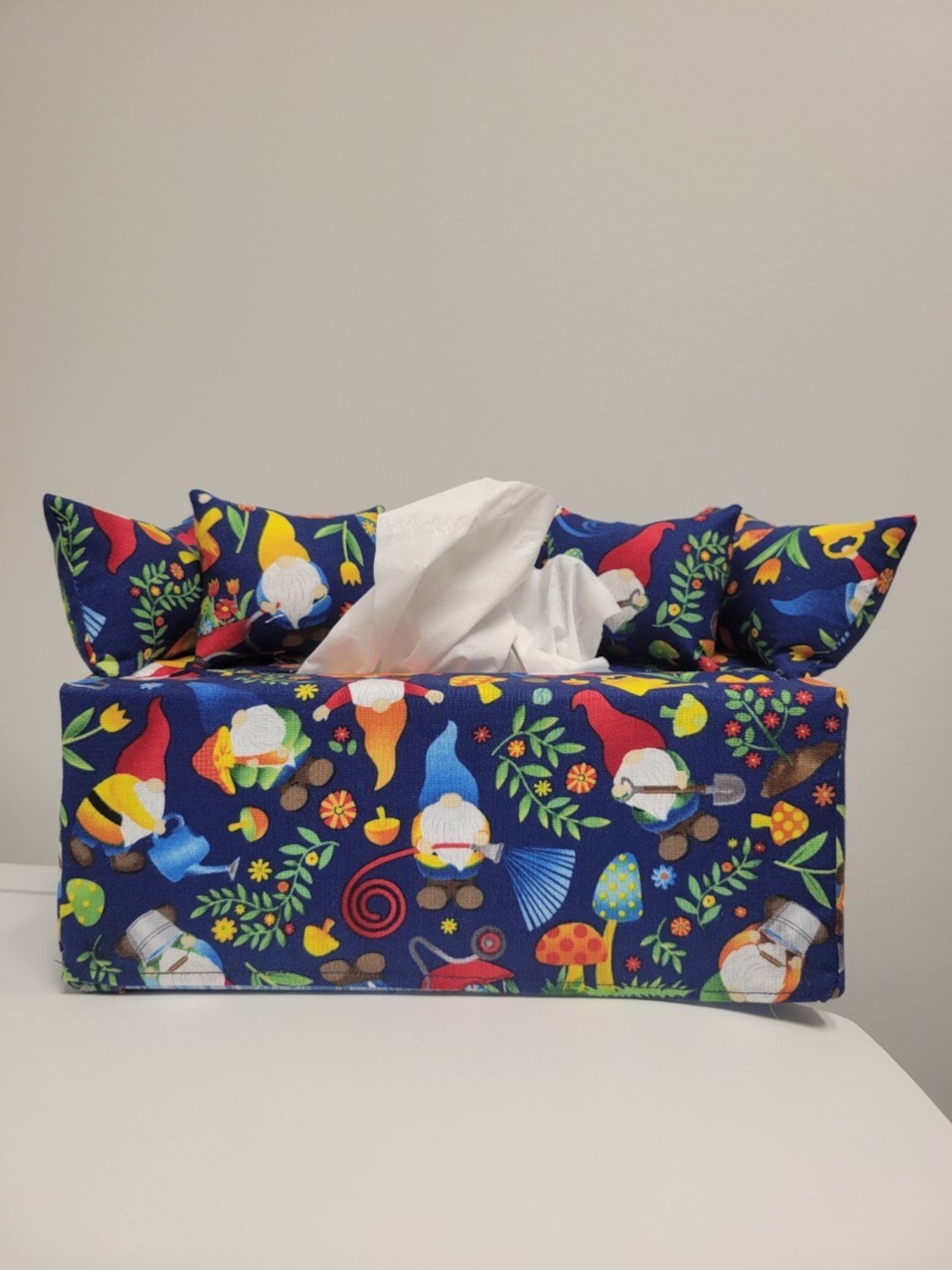 Handmade Gnome Couch/sofa Tissue Box Cover (tissue Box Not Included) - Etsy