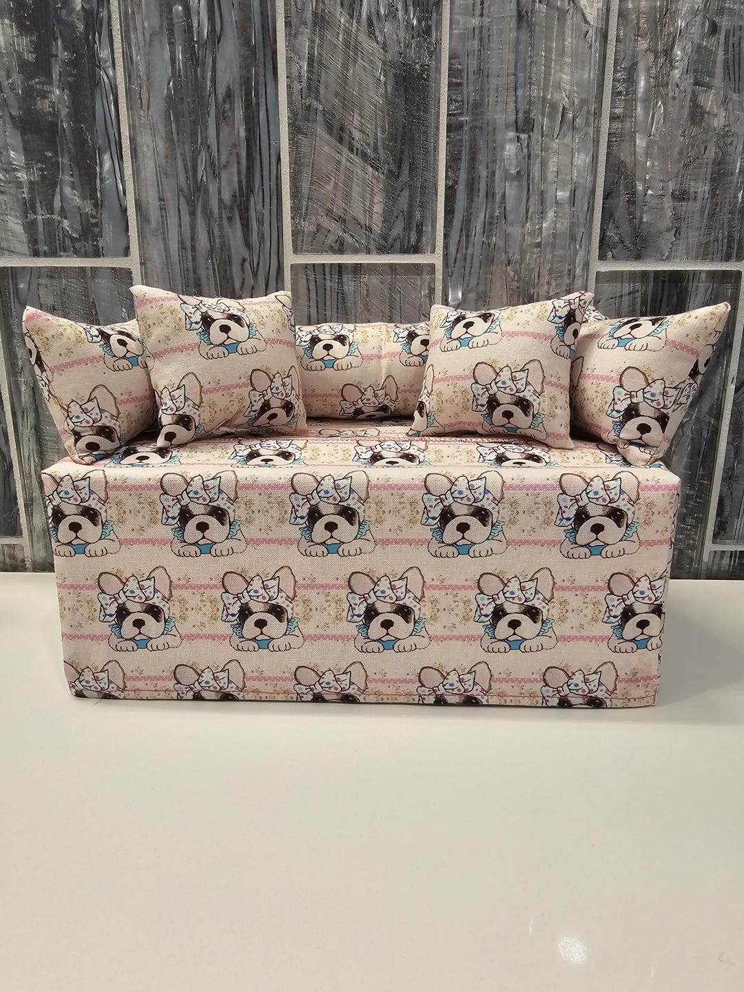 Handmade Cute Boston Terrier Couch/sofa Tissue Box Cover (tissue Box ...