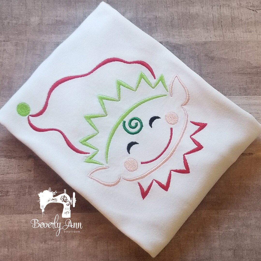Boy Elf Outline Shirt - Etsy