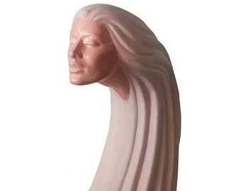 Woman in the Wind Sculpture | Etsy