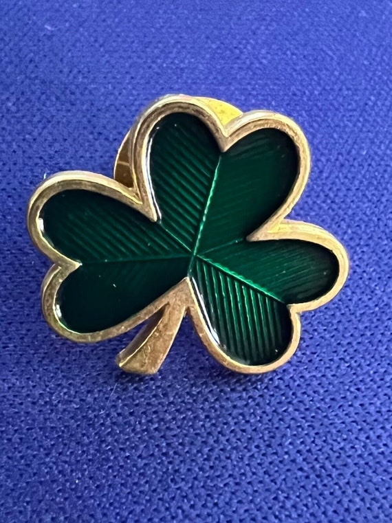 Vintage hallmark clover - Gem