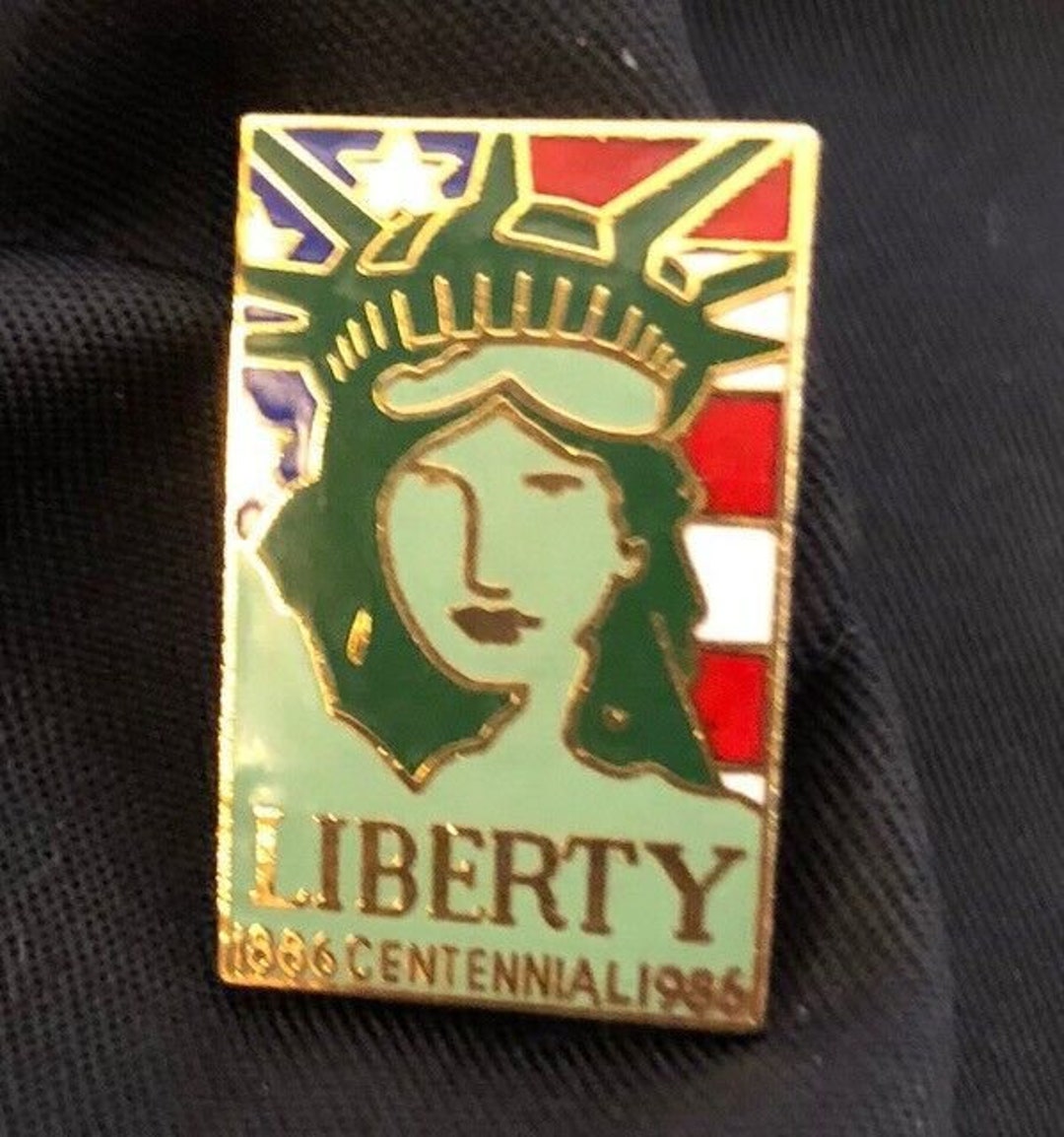 Statue of Liberty Pin Set of 2 - Etsy