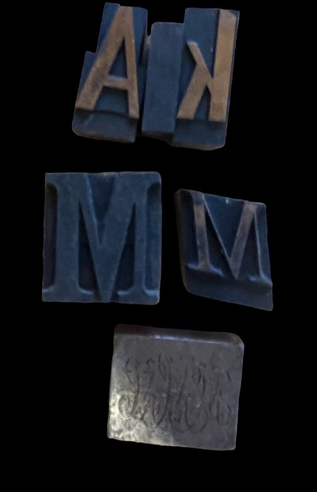 6 Antique Letter Press Printers Metal Letters - Etsy