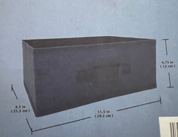 Collapsible Storage Container by Essentials - Navy - Gem