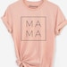 Mama Square Unisex Crewneck T-shirt Gift for Her Cool - Etsy