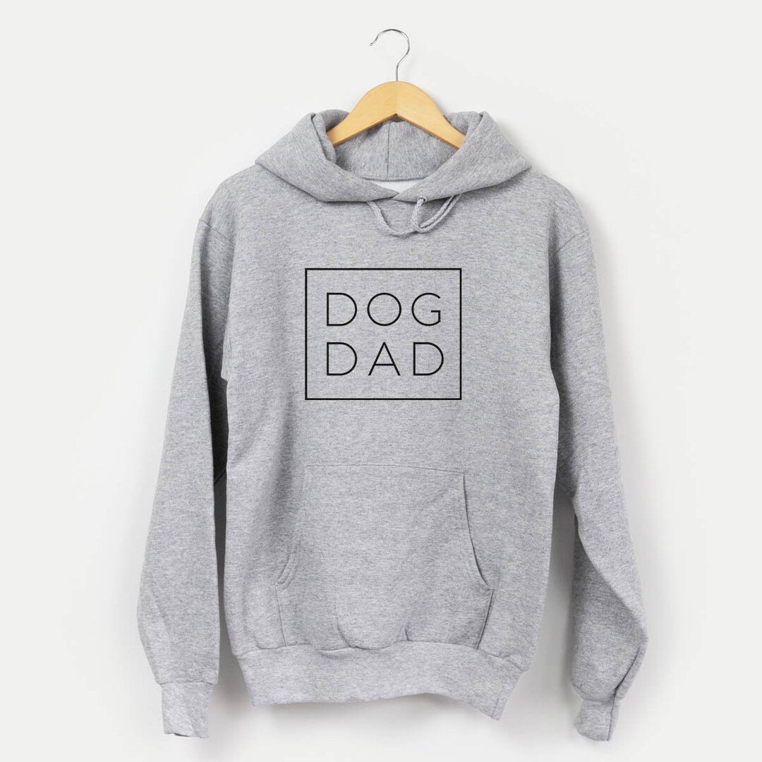 Dog Dad Boxed - Men's Hoodie - Relaxed Fit - Gifts for Dog Owner, Dog ...