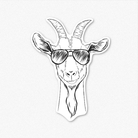 Show Goat Decal