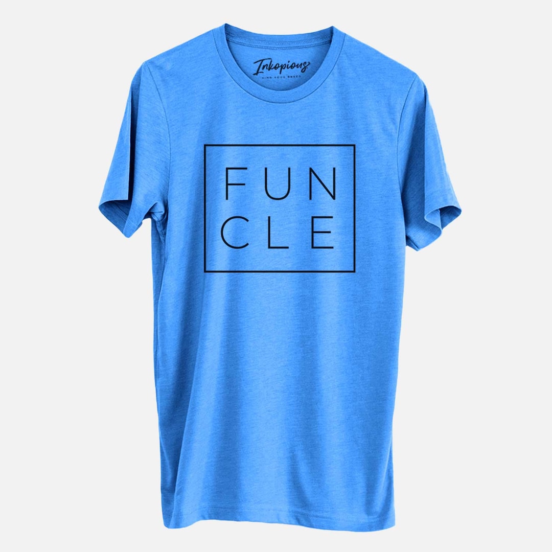 Funcle Boxed Short Sleeve Crewneck Shirt - 5 Color Options - Father's ...