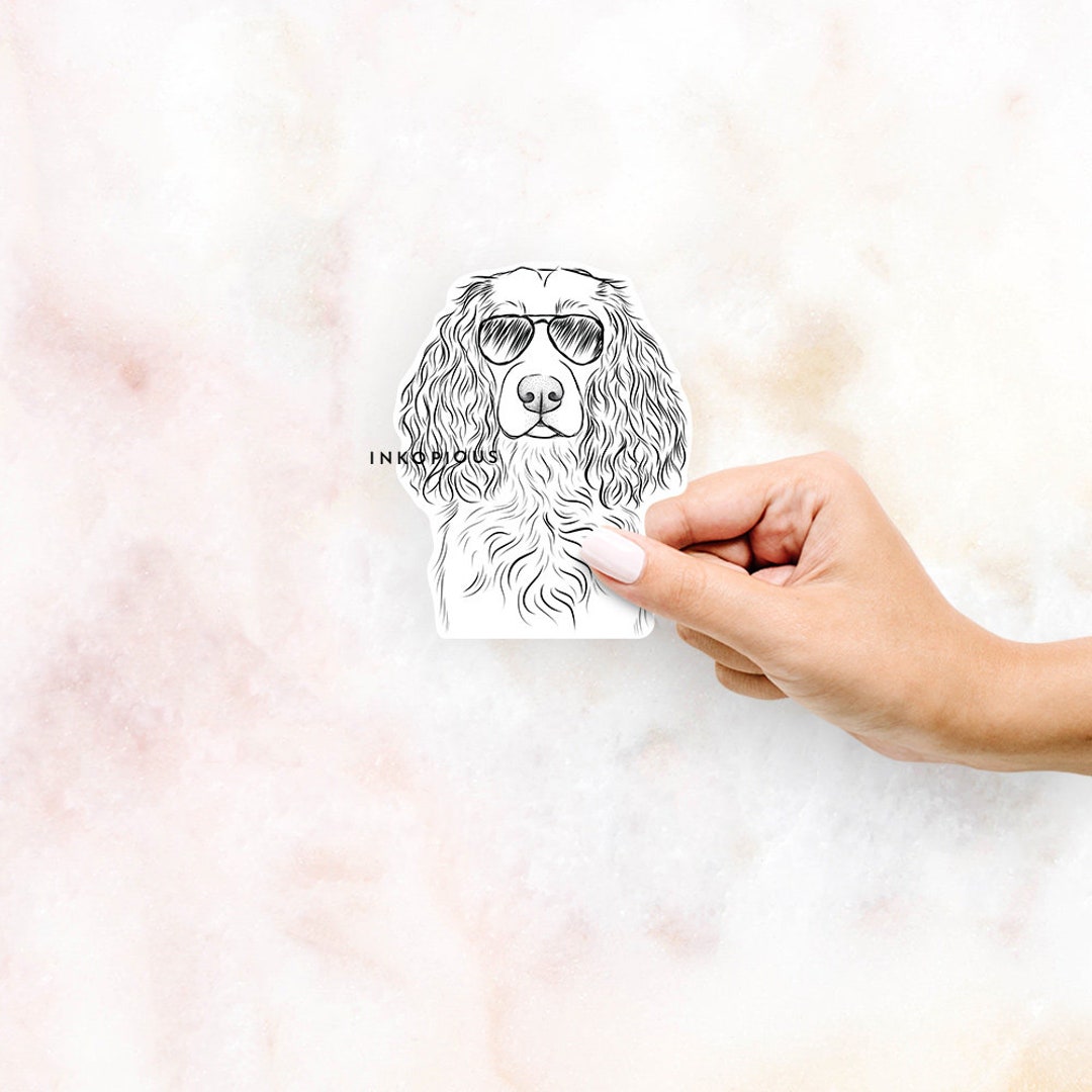 Landry the Boykin Spaniel - Decal Sticker, Gifts for Dog Lovers - Etsy