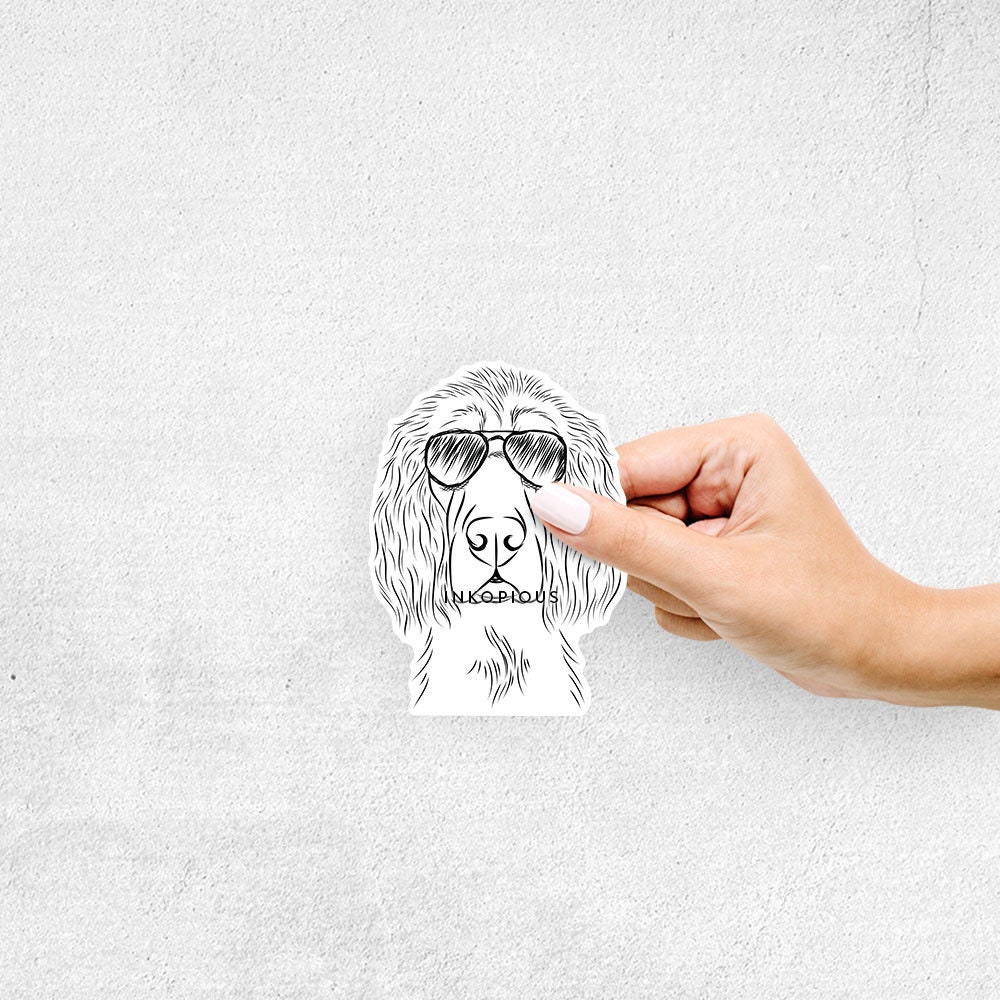 Piper the Irish Setter - Decal Sticker, Gifts for Dog Lovers - Etsy