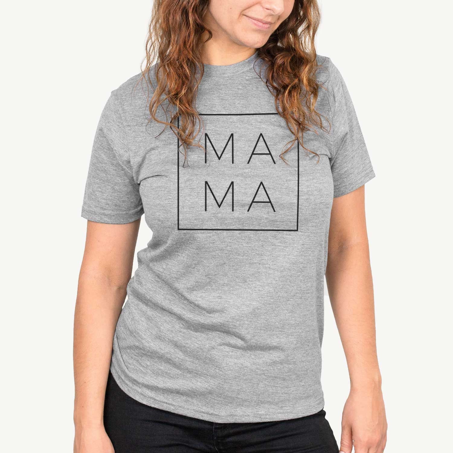 Mama Square - Unisex Crewneck T-shirt - Gift for Her, Cool Mom, New Mom ...