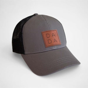 DADA Boxed Trucker Hat - First Time Father's Day Gift, Vegan Leather ...