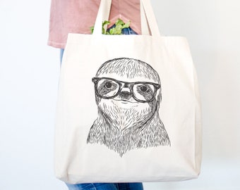 Sloth Book Bag - Etsy