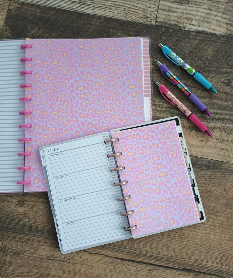 Plastic Planner Dashboard Planner Divider Happy Planner - Etsy