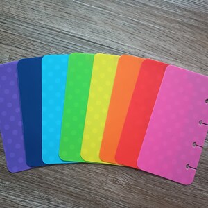 Polka Dot Planner Bookmark: Disc or Spiral Planner Insert - Etsy