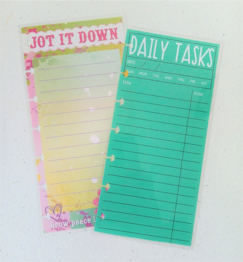 Task List Dashboards Dry Erase Dashboards Laminated Planner - Etsy