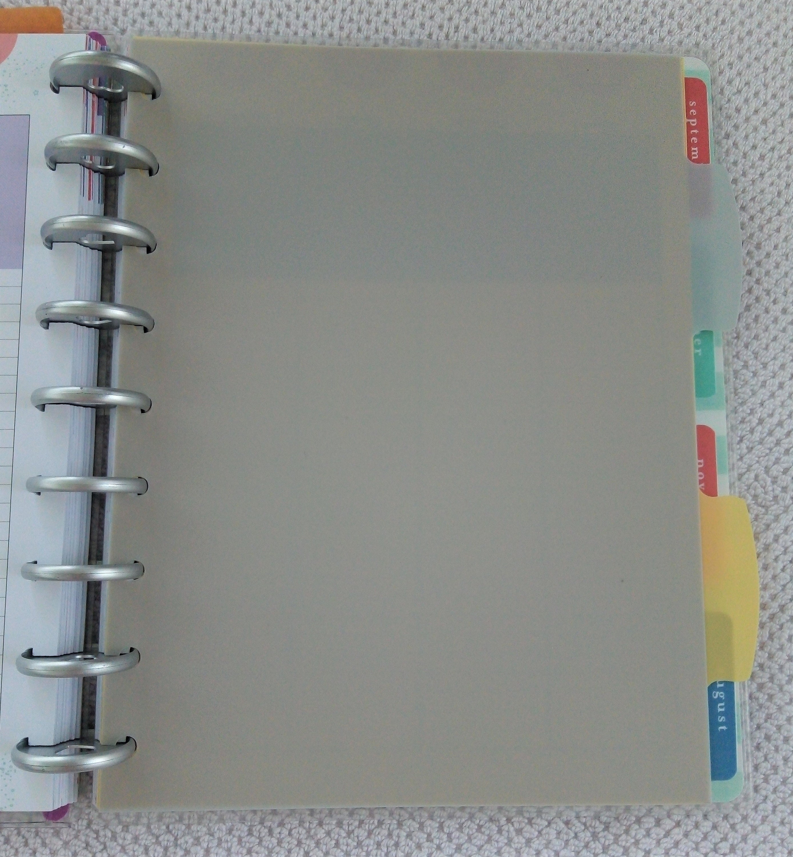 Index Dividers Daily Planner Dividers Planner Inserts Tab | Etsy