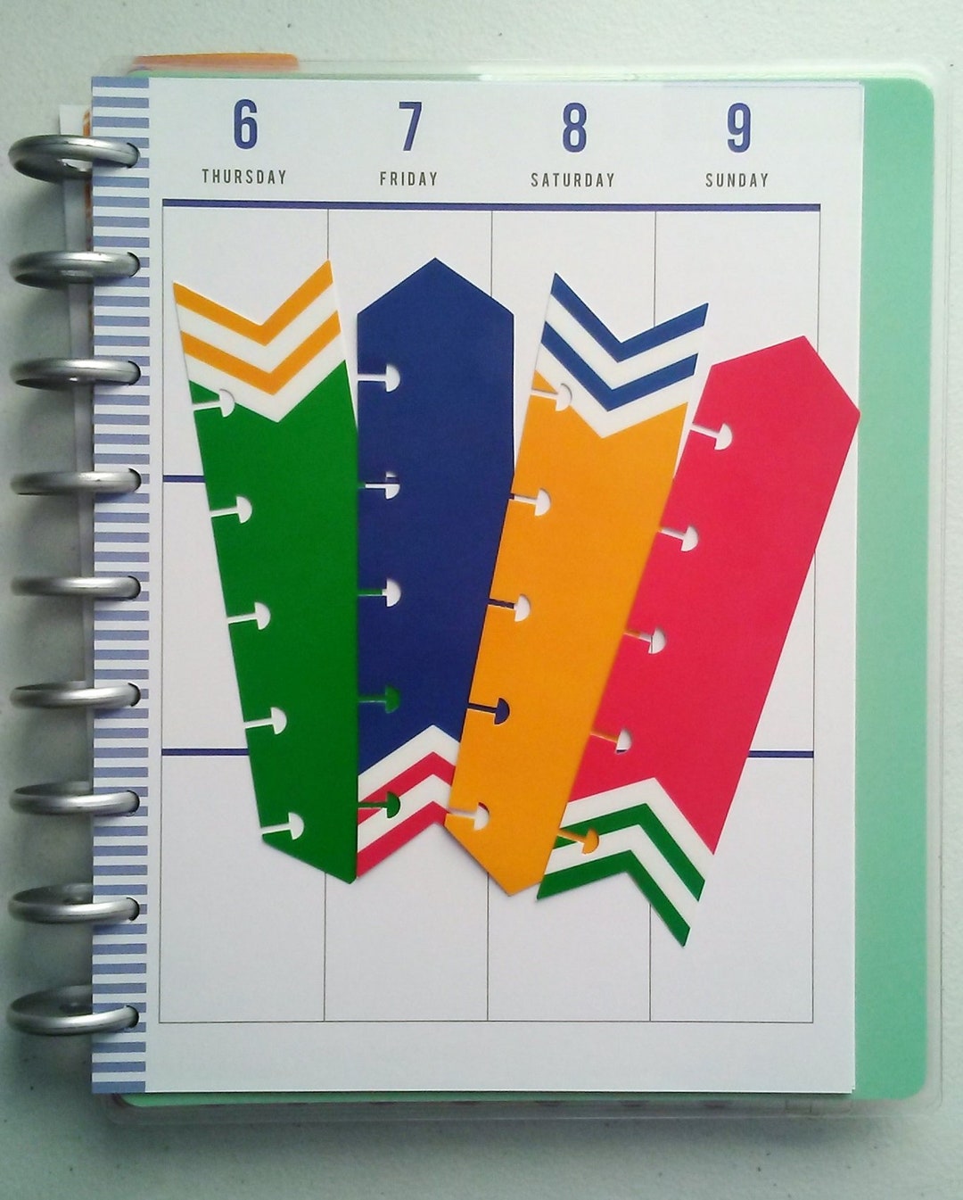 Arrow Planner Bookmarks: Happy Planner Accessories, Page Markers - Set ...