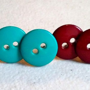Button Stud Earrings, Solid Color Studs, Button Studs, Small Stud ...