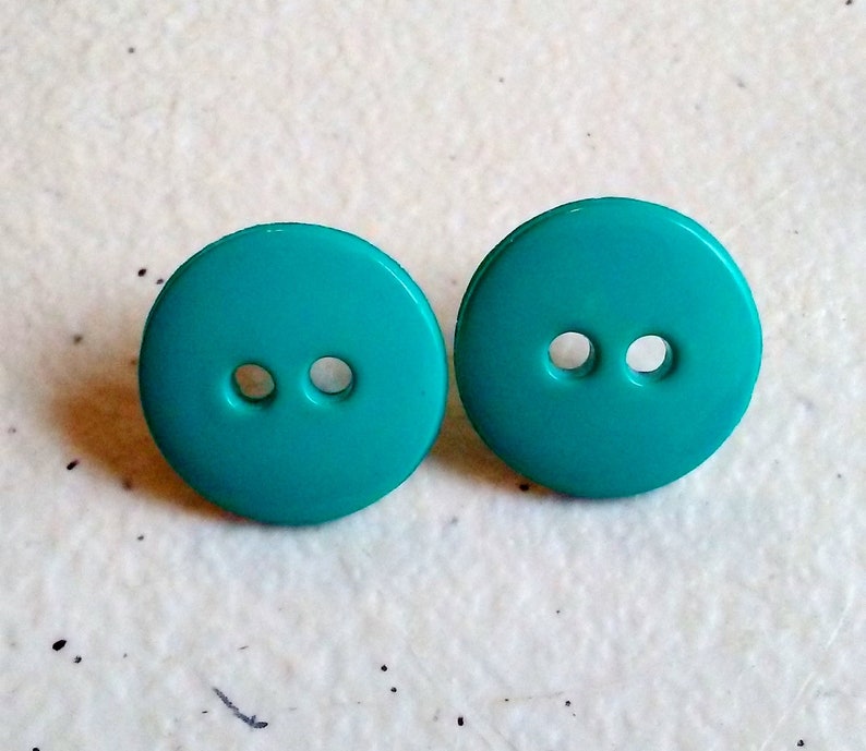 Button Stud Earrings Solid Color Studs Button Studs Small - Etsy