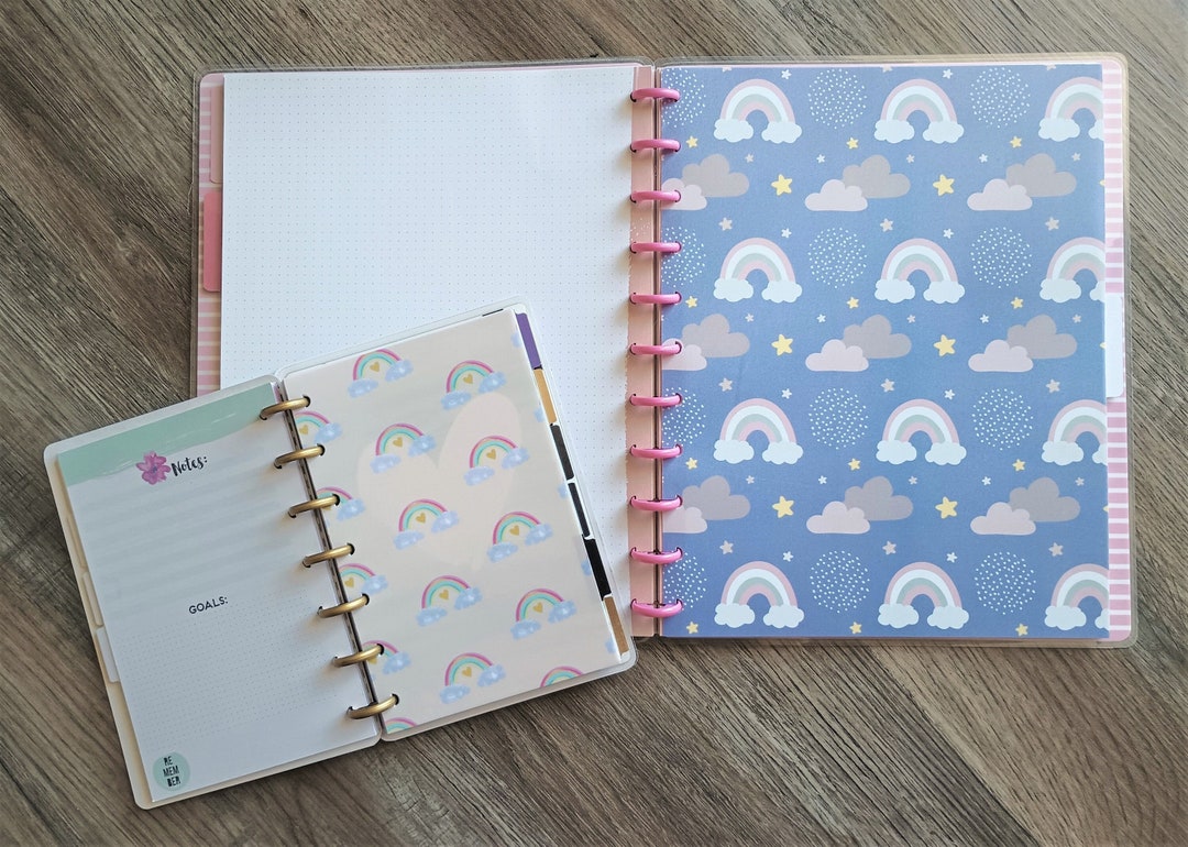 Rainbow Planner Dashboard: Happy Planner Insert, Sassy Decor - Etsy