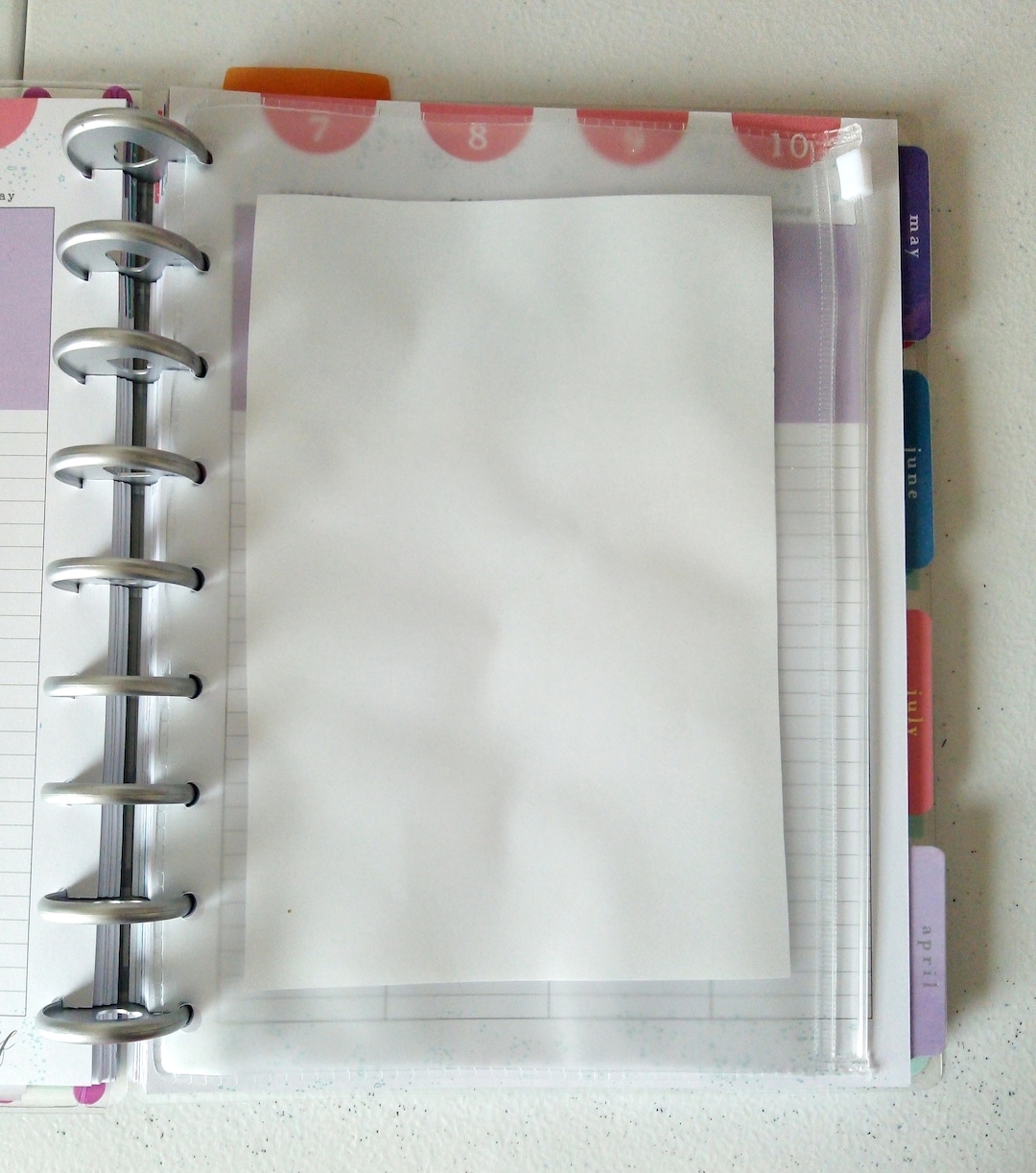 Happy Planner Pouch: Classic PVC Zipper Pocket - Etsy
