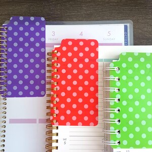 Chevron Disc Planner Bookmark, Chevron Insert, Spiral Bookmark, Daily ...