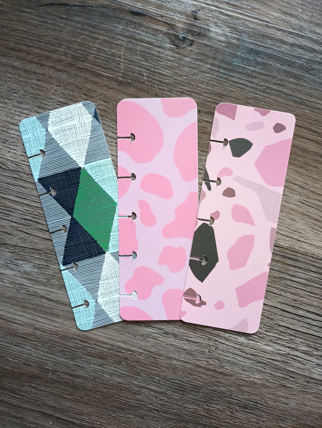 Plastic Print Planner Bookmarks, Cow Bookmark, Happy Planner Insert ...