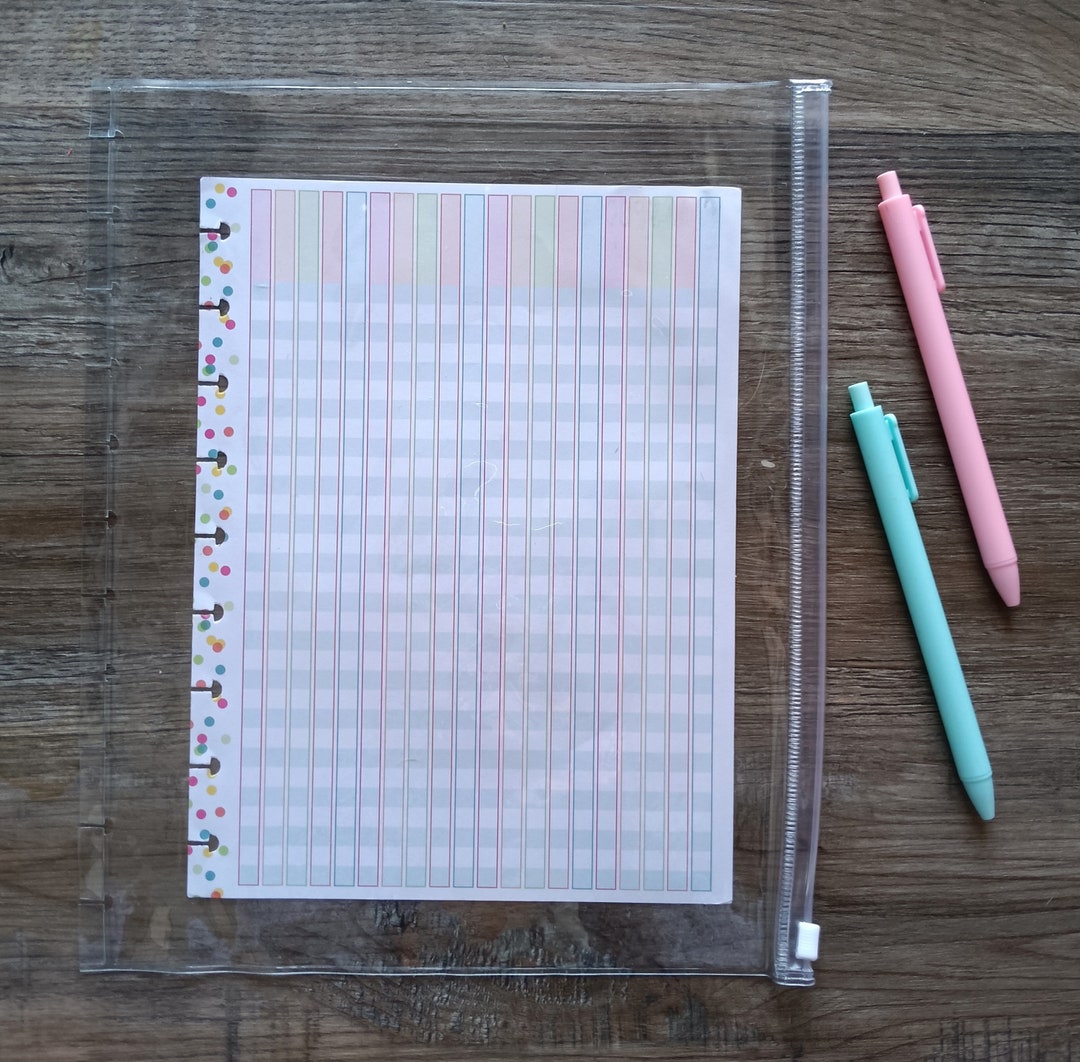 Big Planner Pouch, Happy Planner Pocket, Planner Zip Pouch, Planner ...